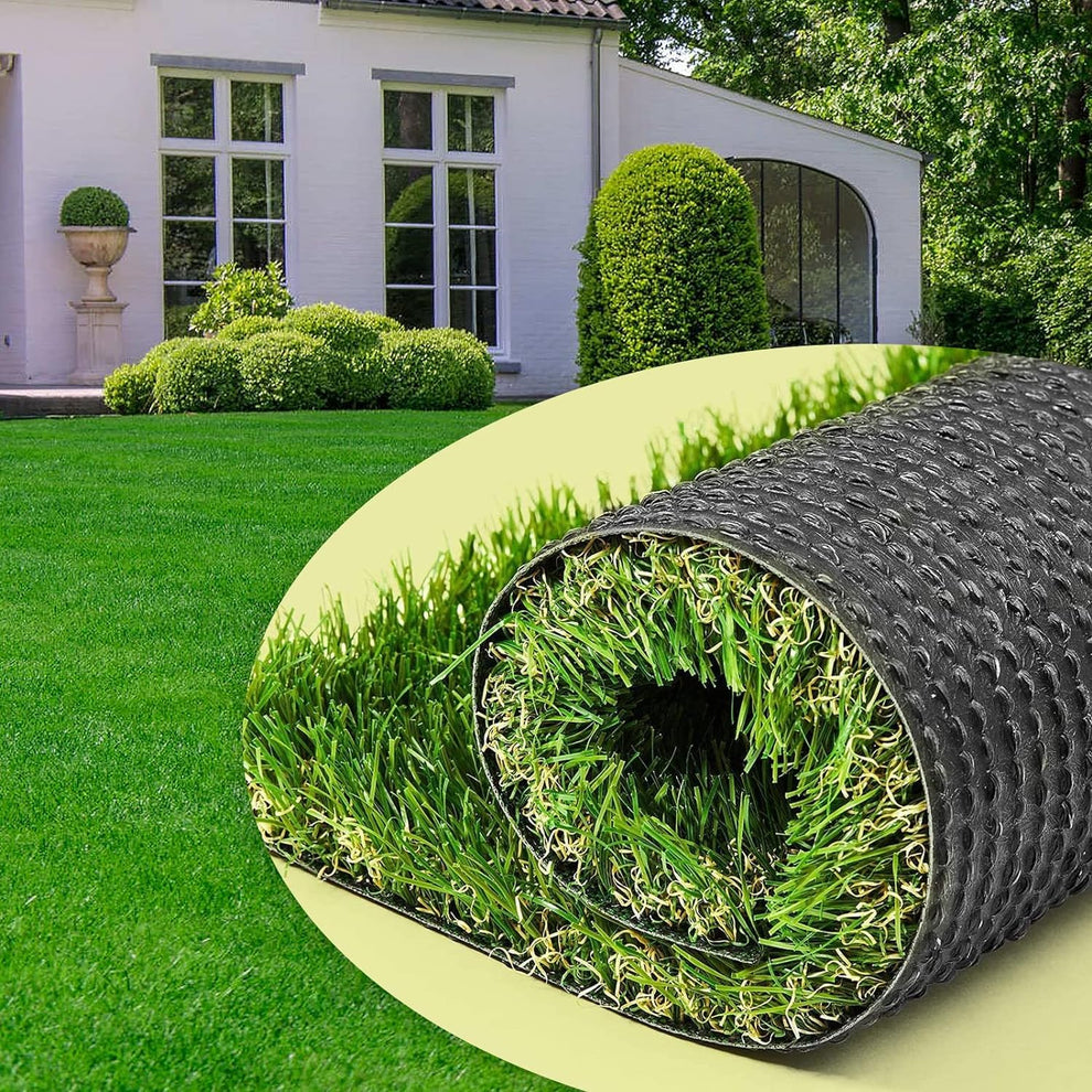 Eurotex Artificial Grass Carpet Mat for Covering Balcony Garden, Lawn,